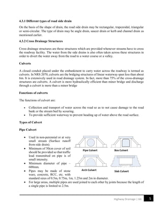 Highway drainage | PDF