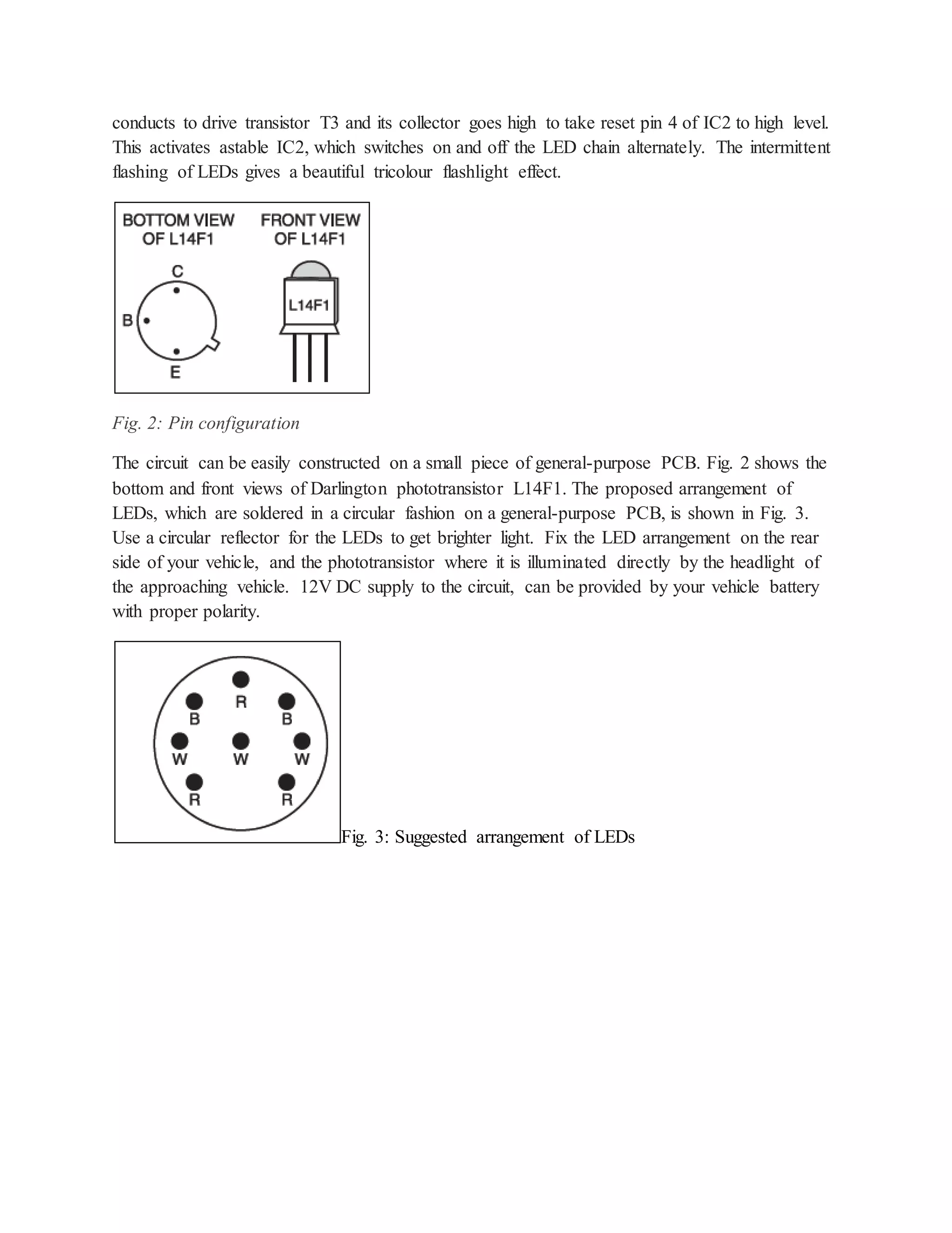 Highway alert signal lamp | DOCX