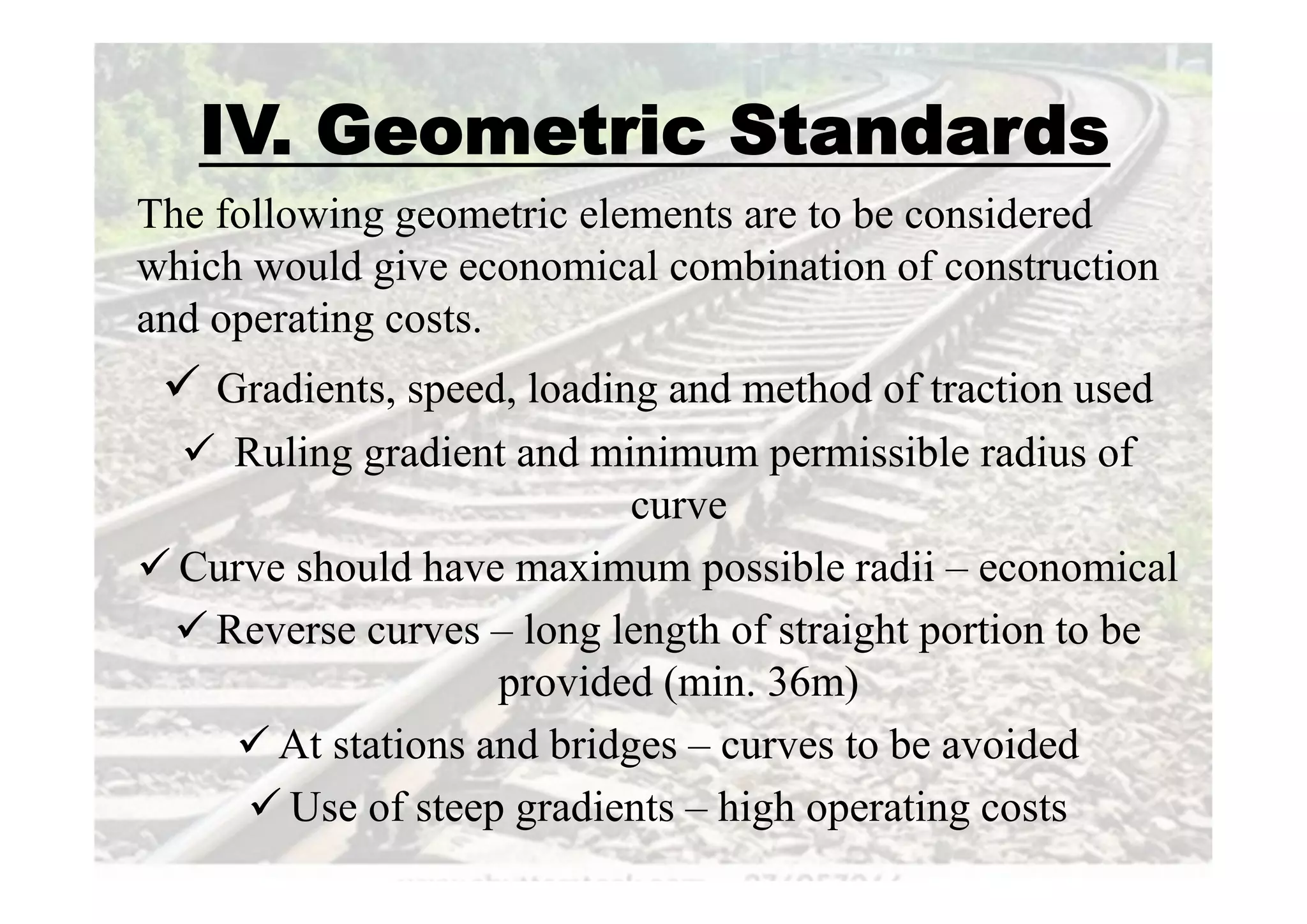Alignment of railway tracks | PDF