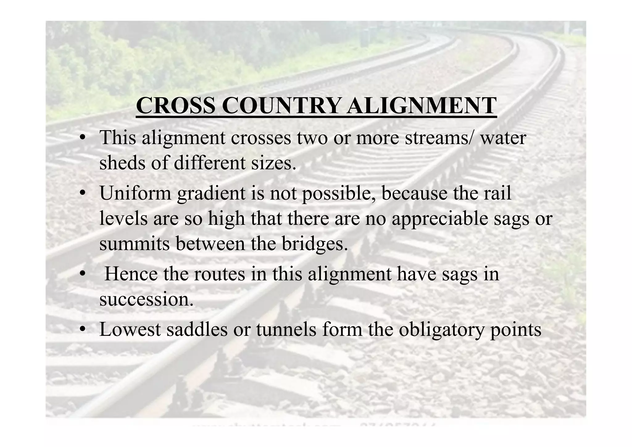 Alignment of railway tracks | PDF