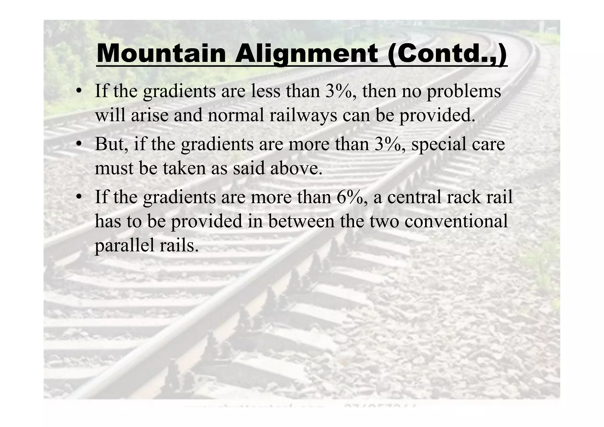 Alignment of railway tracks | PDF