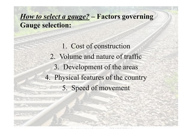 Alignment of railway tracks | PDF