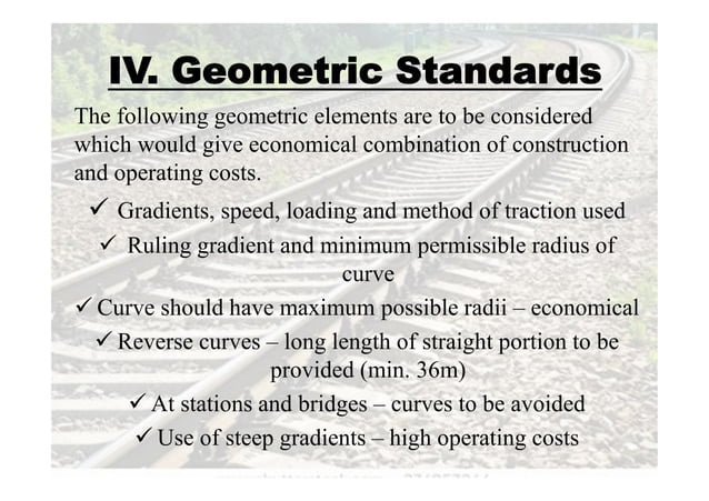 Alignment of railway tracks | PDF