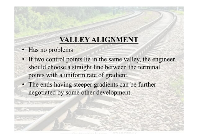 Alignment of railway tracks | PDF