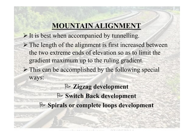 Alignment of railway tracks | PDF