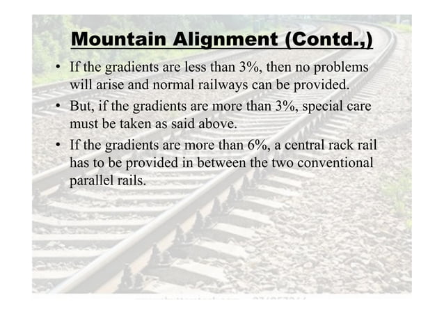 Alignment of railway tracks | PDF