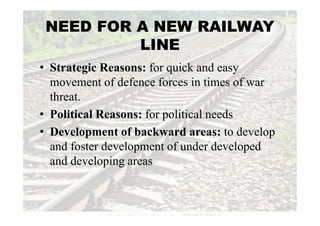 Alignment of railway tracks | PDF