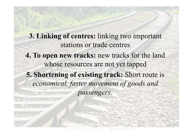 Alignment of railway tracks | PDF