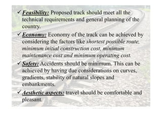 Alignment of railway tracks | PDF