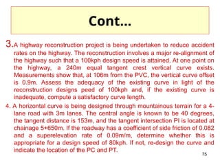 Highway Ch3.2. And the principle of highwayppt | PPT