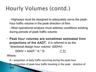 Design traffic For Highways | PPT