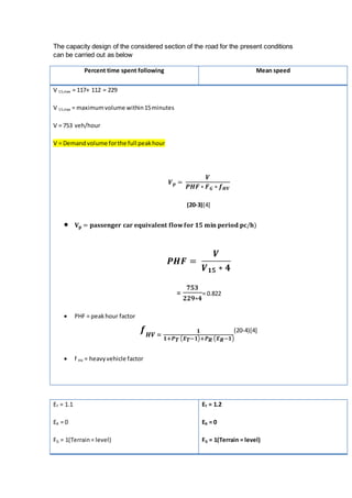 Highway design calculations (3) | PDF