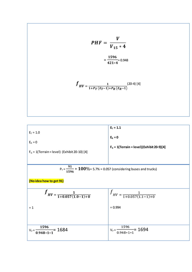 Highway design calculations (3) | PDF