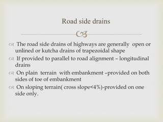 Highway drainage | PPTX