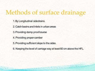 Highway drainage | PPTX