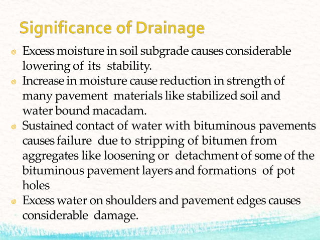 Highway drainage | PPTX