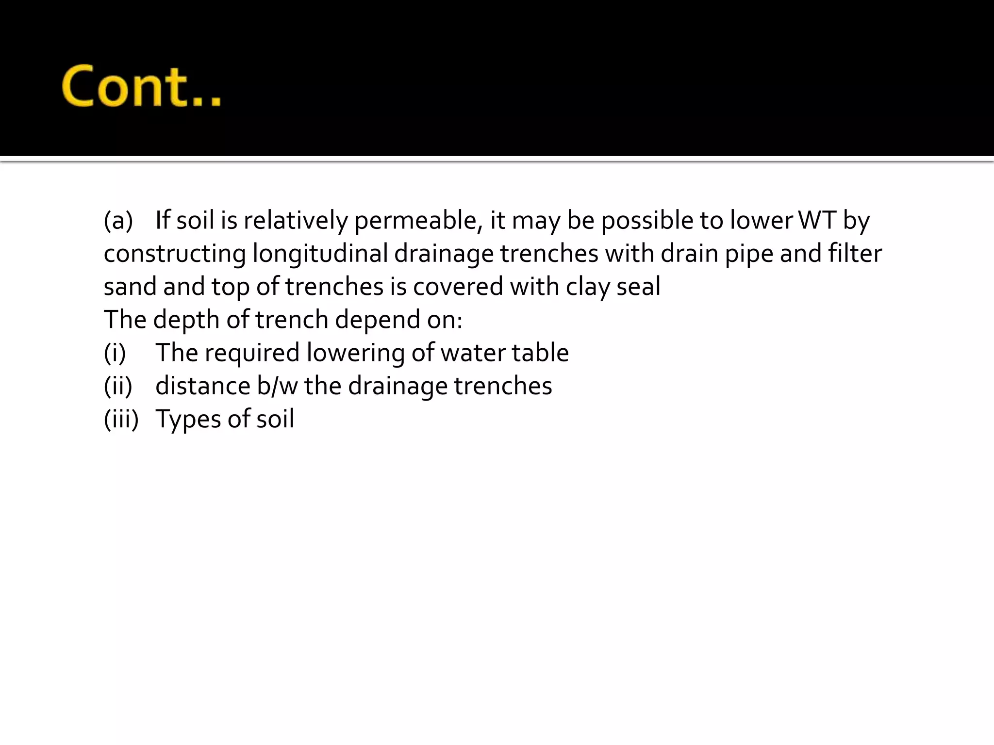 Highway Drainage (Highway Engineering) | PPTX