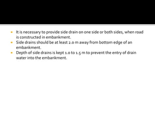 Highway Drainage (Highway Engineering) | PPTX
