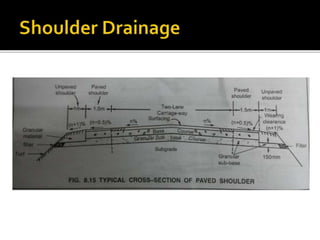 Highway Drainage (Highway Engineering) | PPTX
