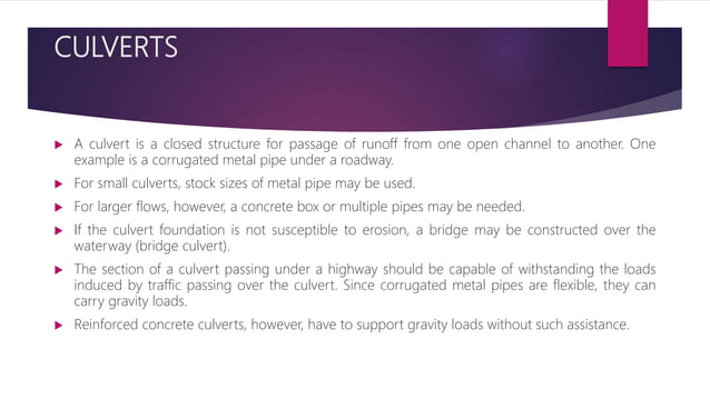 Highway Drainage System | PPTX | Geography | Science