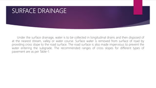 Highway Drainage System | PPTX