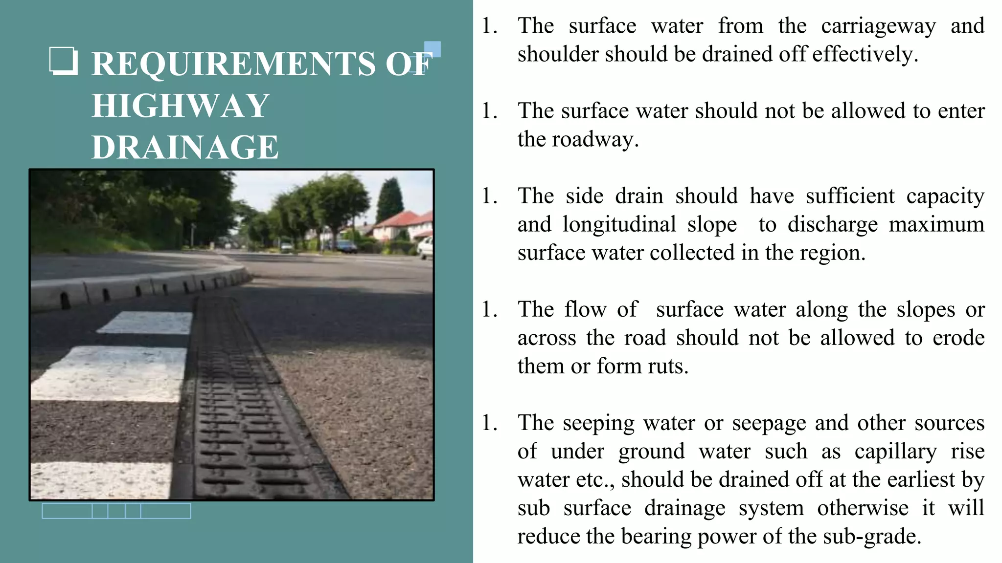 Highway drainage system | PPTX