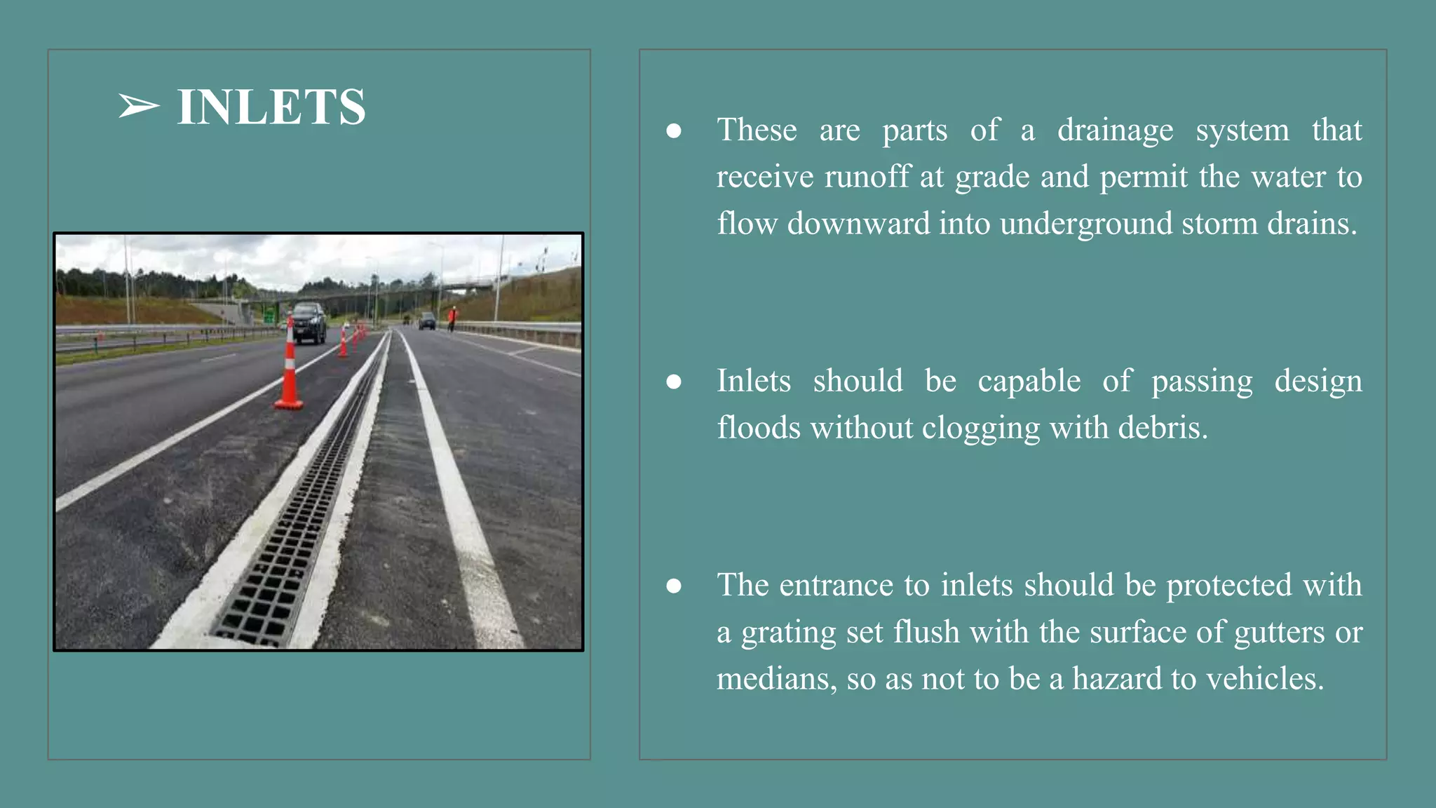 Highway drainage system | PPTX