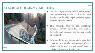 Highway drainage system | PPTX
