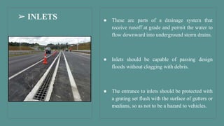 Highway drainage system | PPTX