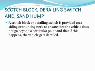 equipments at railway station | PPTX