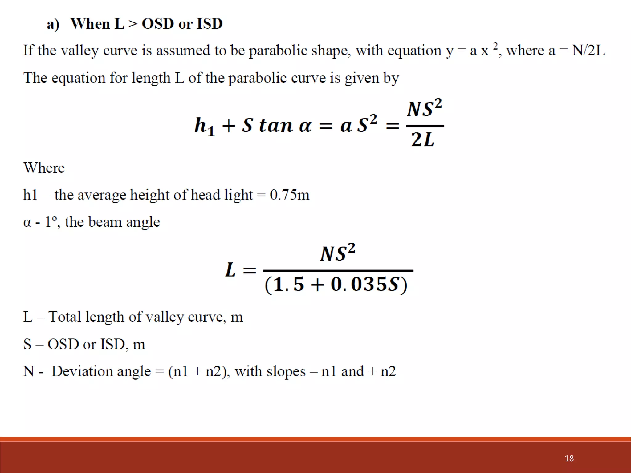 Highway Vertical Alignment | PPTX