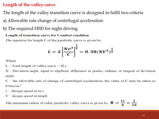 Highway Vertical Alignment | PPTX