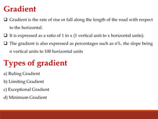 Highway Vertical Alignment | PPTX
