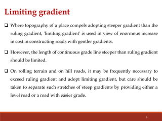 Highway Vertical Alignment | PPTX