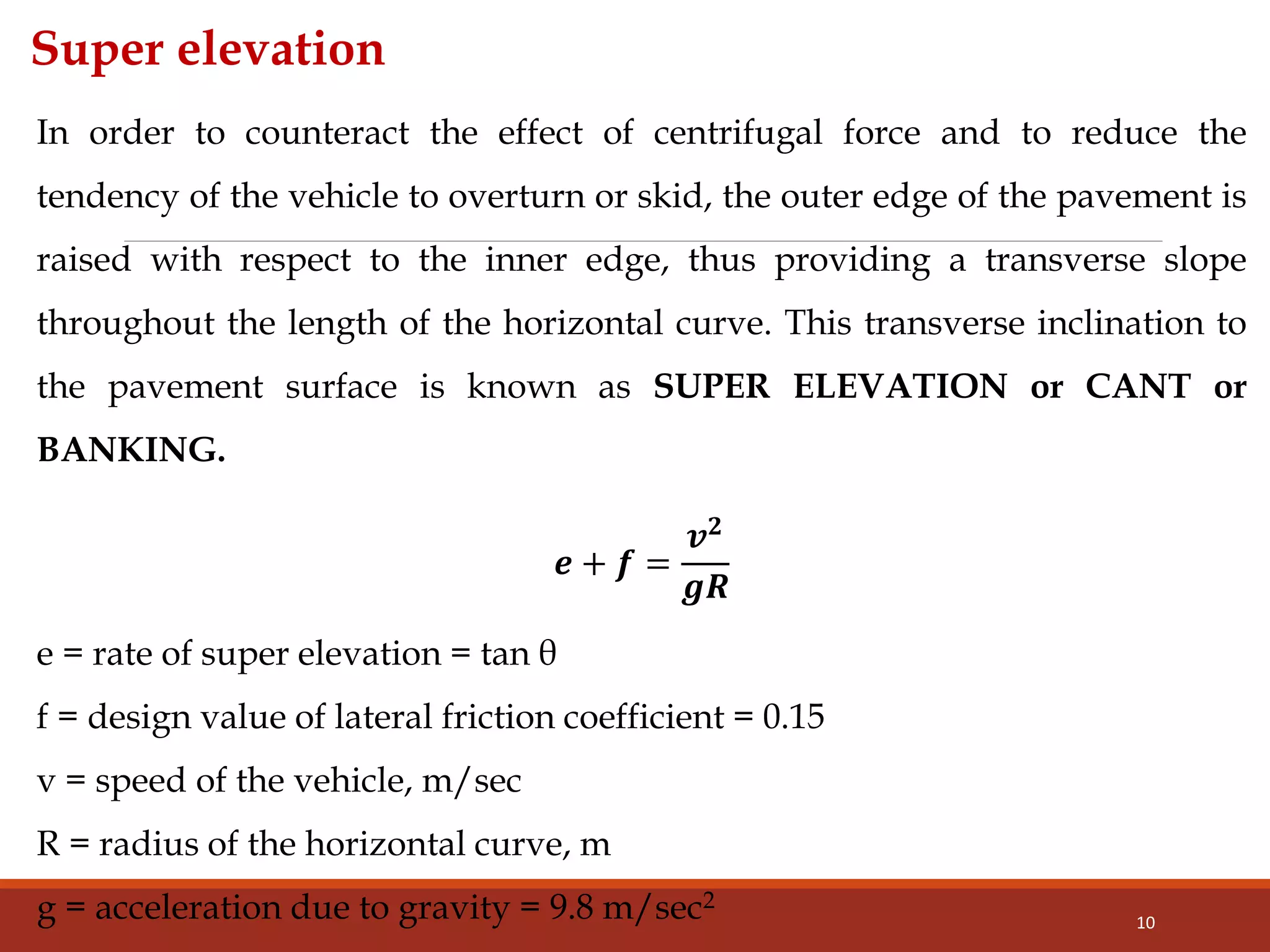 Highway Horizontal Alignment | PPTX