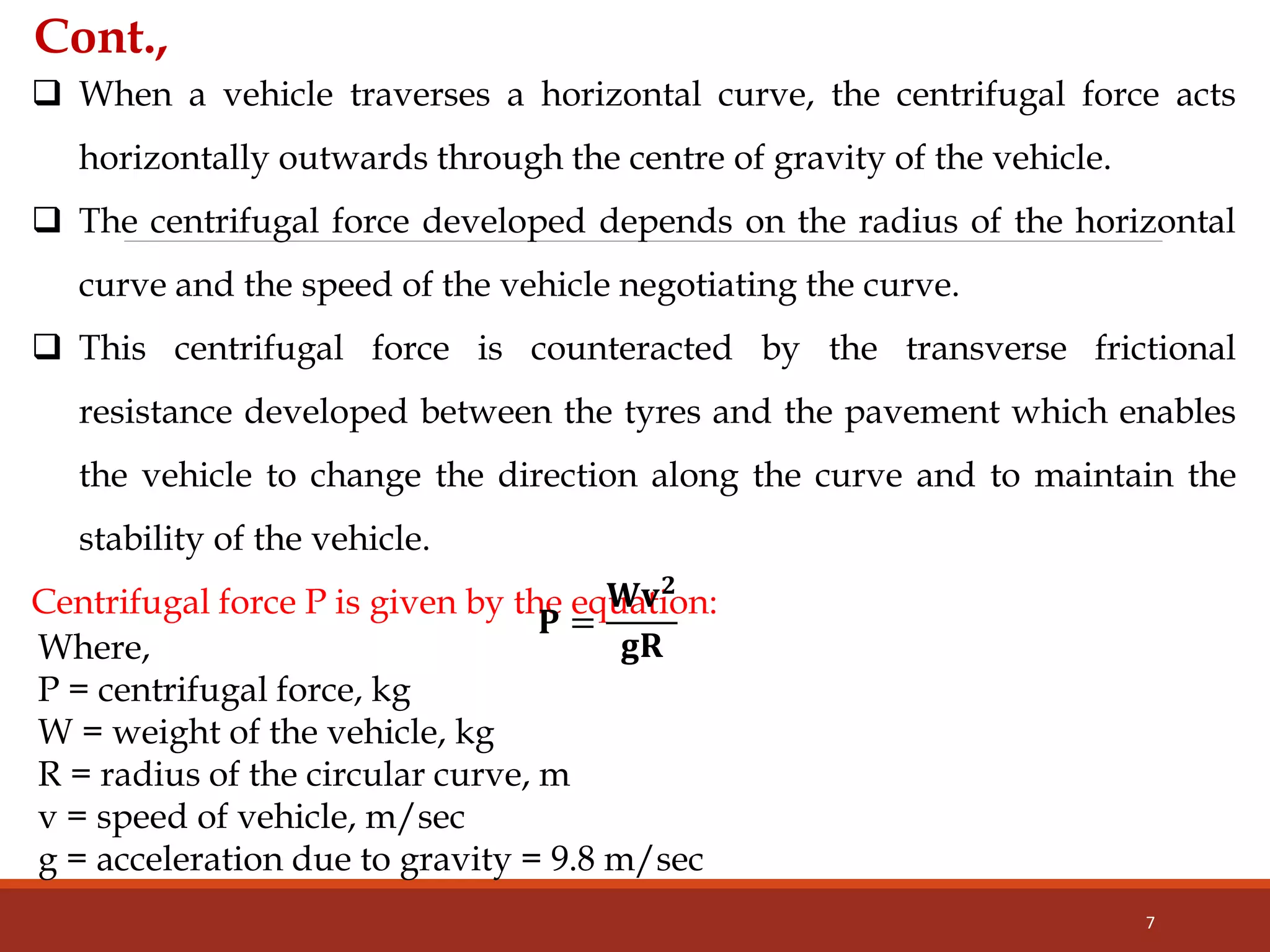 Highway Horizontal Alignment | PPTX