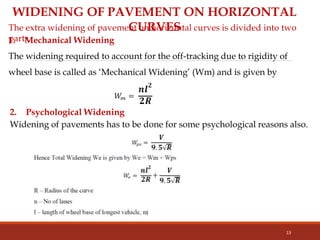 Highway Horizontal Alignment | PPTX