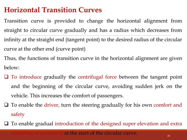 Highway Horizontal Alignment | PPTX | Physics | Science