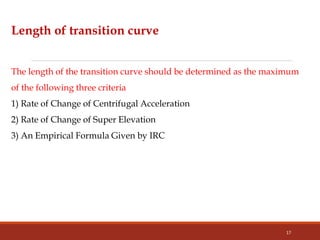Highway Horizontal Alignment | PPTX