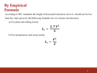 Highway Horizontal Alignment | PPTX