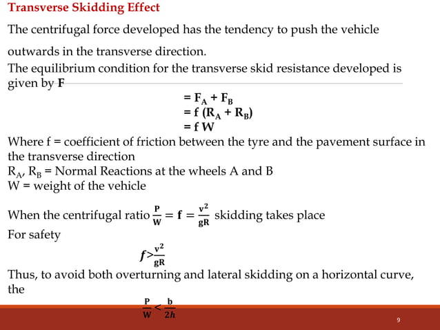 Highway Horizontal Alignment | PPTX | Physics | Science