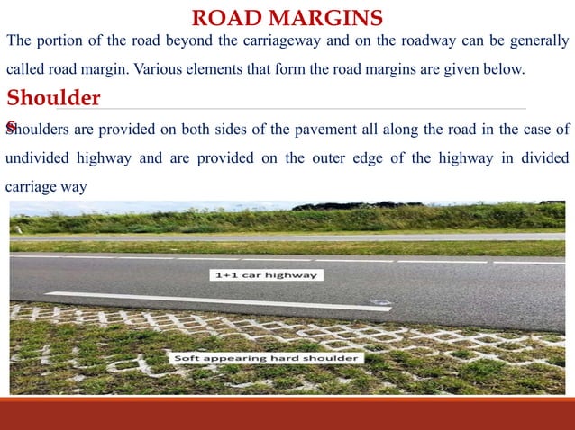 Highway Cross-sectional Elements | PPTX