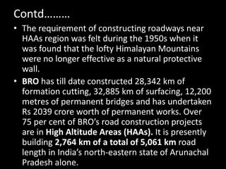 Highway engineering at high altitudes | PPTX