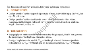 Highway Engineering notes by jaspal singh sir.pdf