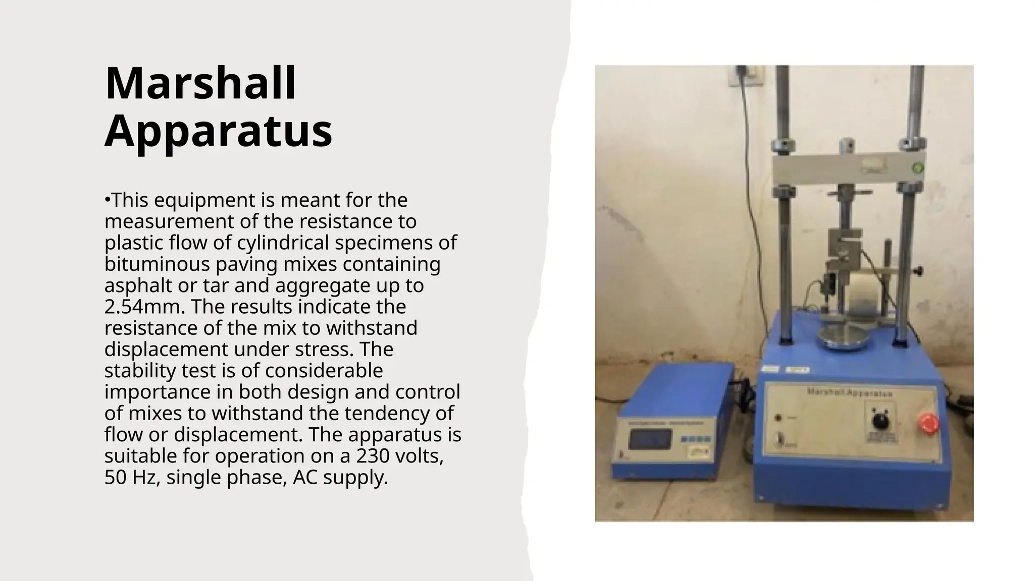 CEPT University | Highway Engineering Laboratory | PPTX