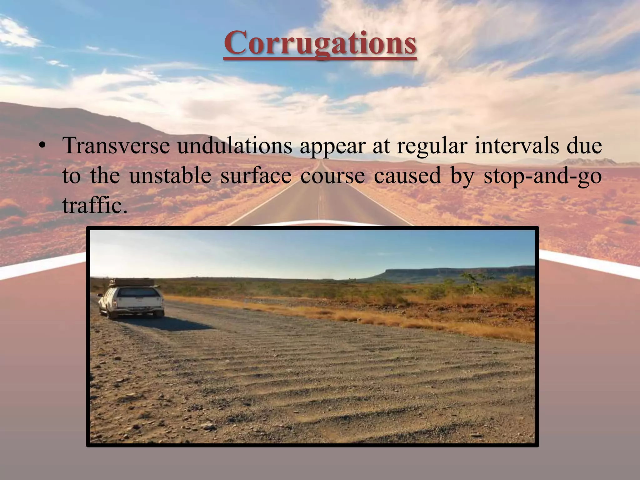 Highway failure and their maintenance | PPTX