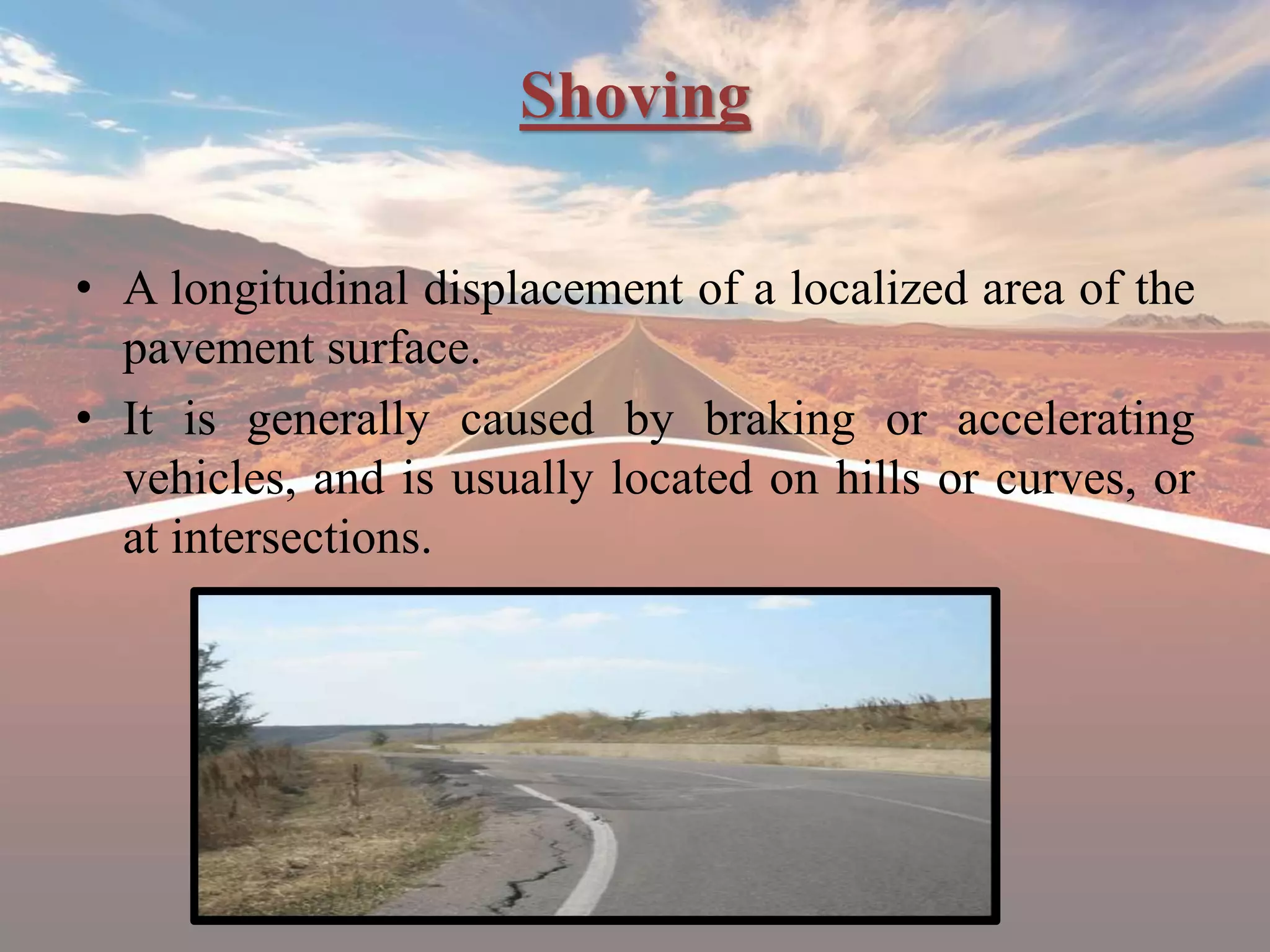 Highway failure and their maintenance | PPTX