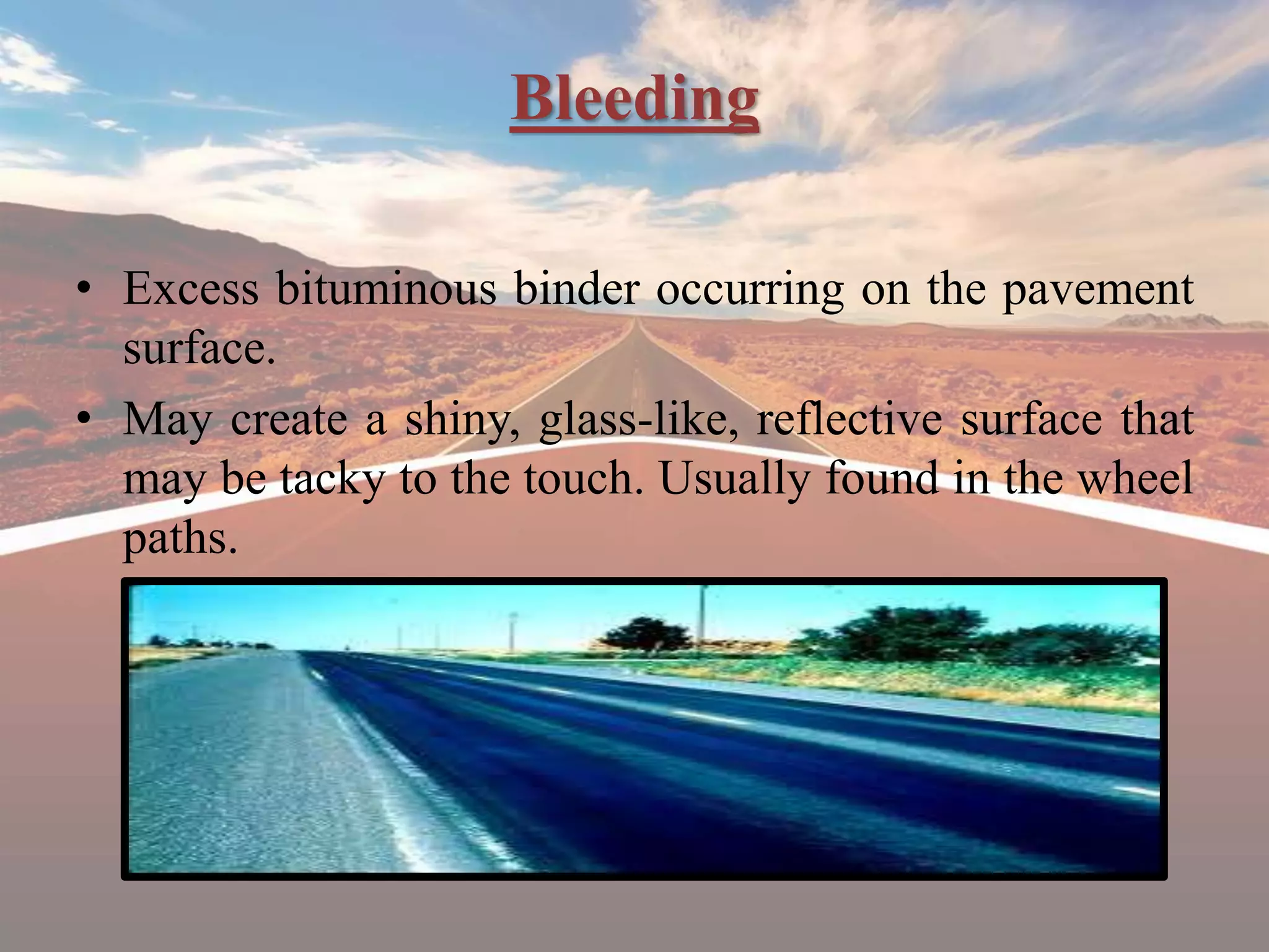 Highway failure and their maintenance | PPTX