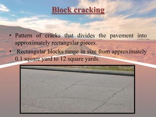 Highway failure and their maintenance | PPTX