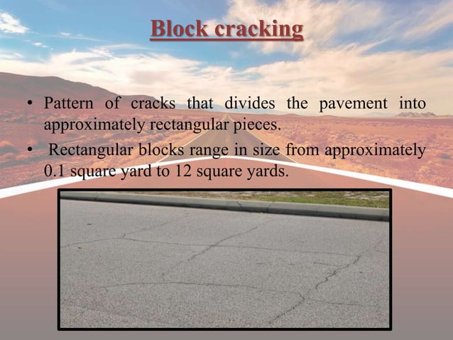 Highway failure and their maintenance | PPTX